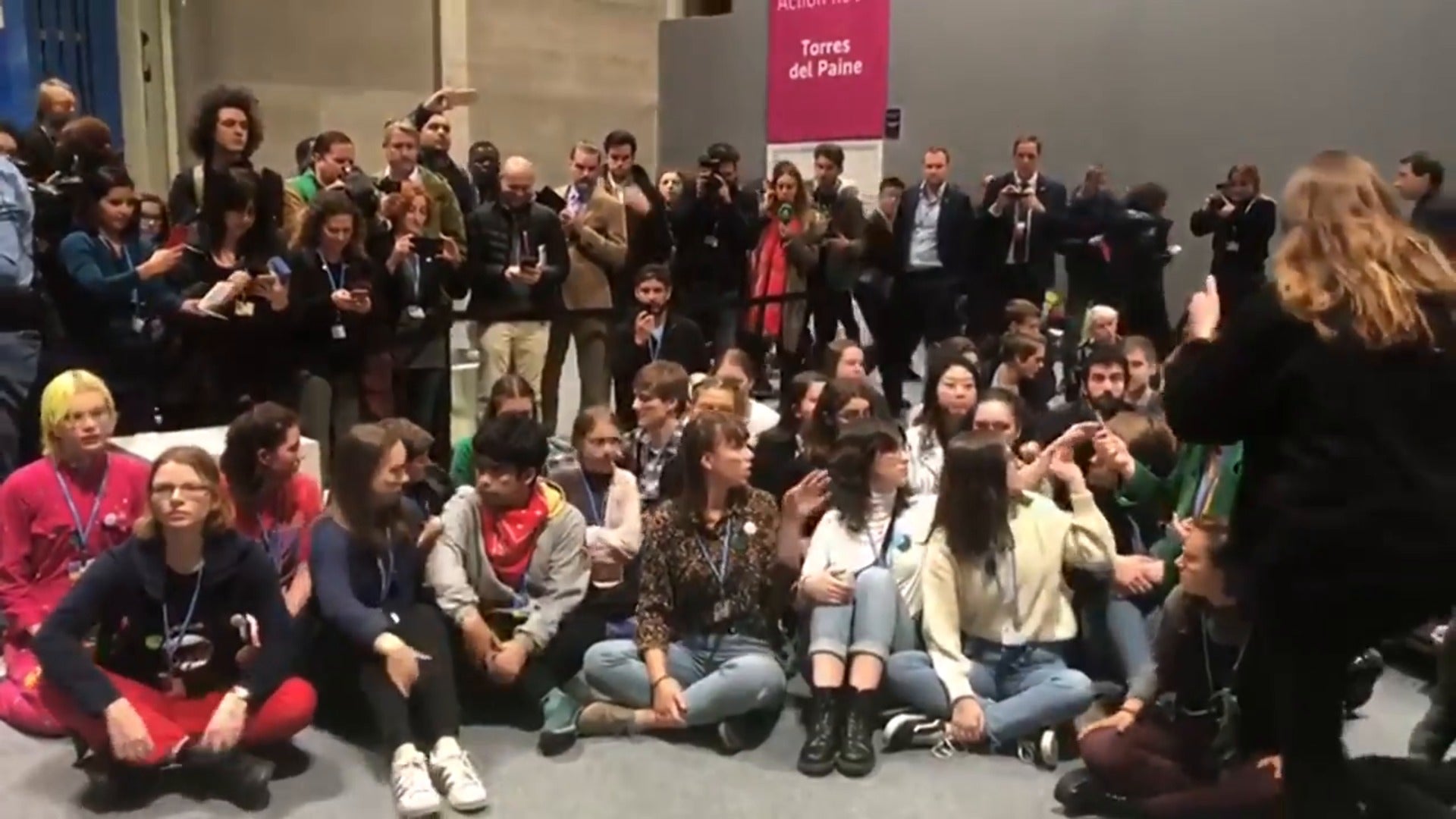 Greta Thunberg participa en la sentada de Fridays for Future en la ...