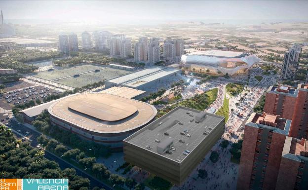 La primera piedra del Valencia Arena, para junio de 2020 | Las Provincias