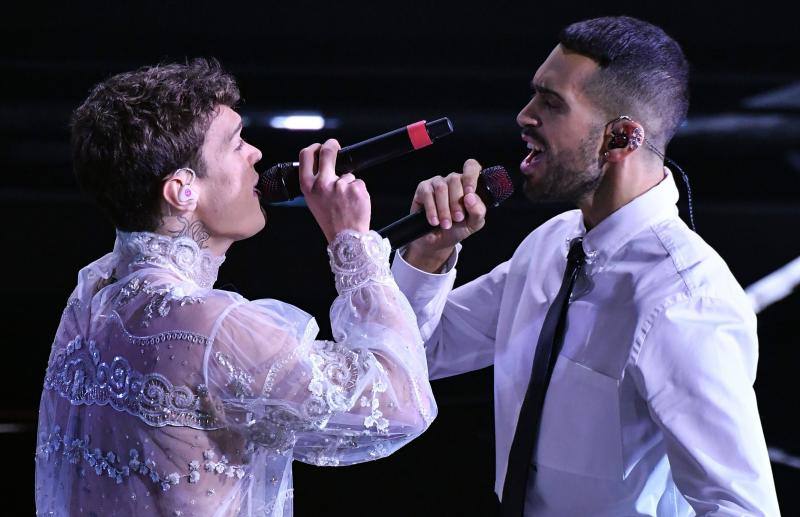 Fotos: Brividi, la canción de Blanco y Mahmood que representa a Italia ...