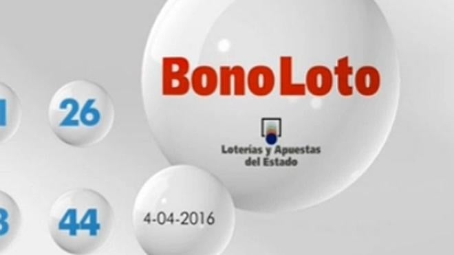 Combinación ganadora de la Bonoloto de hoy lunes 4 de abril. Resultados ...